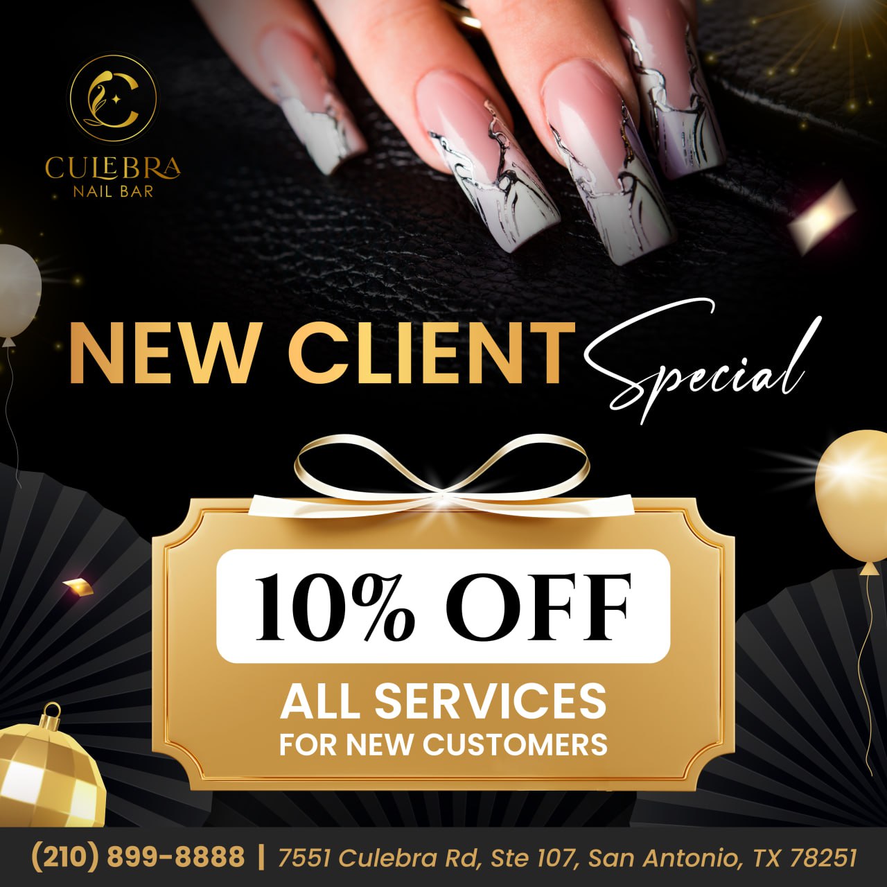 Culebra Nail Bar | Best nail bar San Antonio, TX 78251